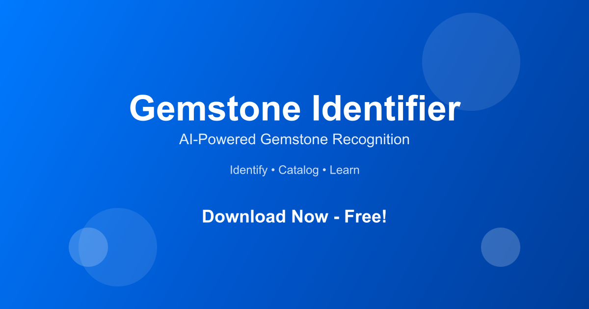 Gemstone Identifier - AI-Powered Gemstone Recognition App